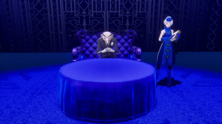 Igor et Elizabeth nous présentent leur Velvet Room dans Persona 3 Reload