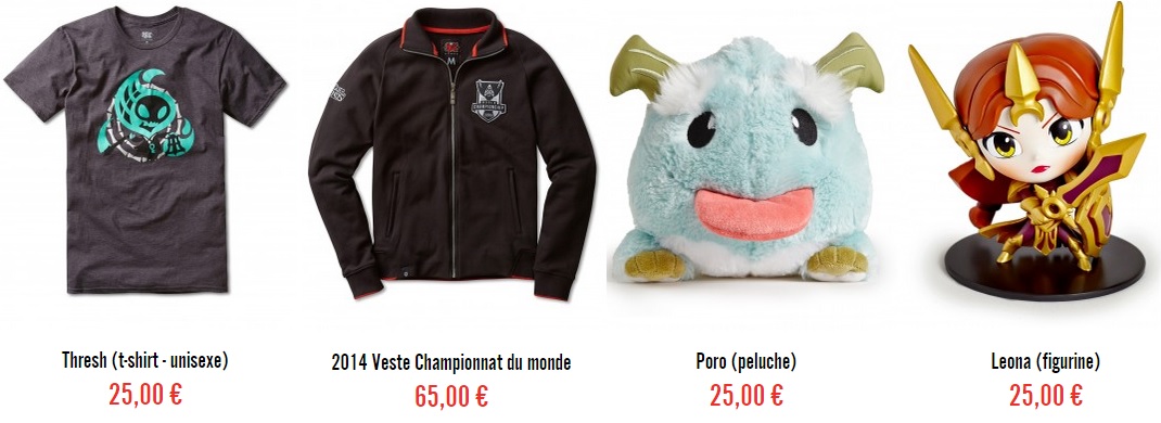 La boutique officielle League of Legends