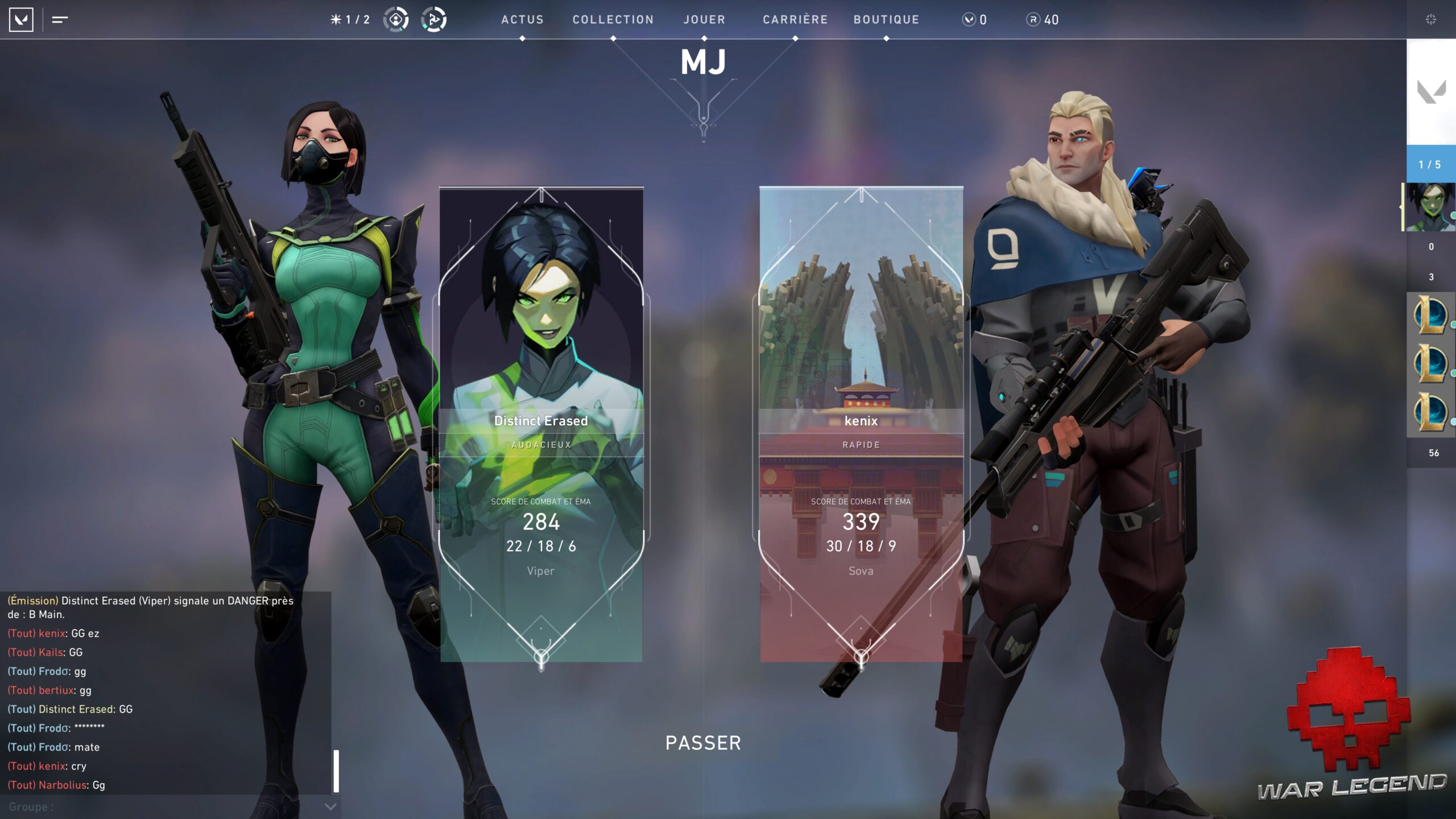 Test Valorant - Chacun voit midi à sa double-porte