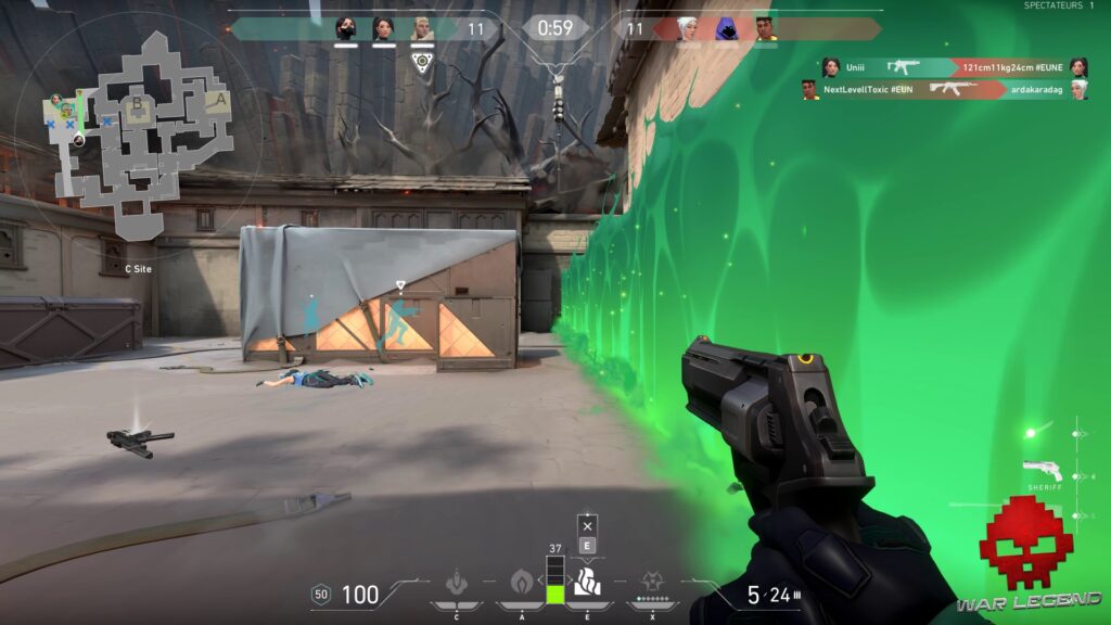 Test Valorant - Chacun voit midi à sa double-porte