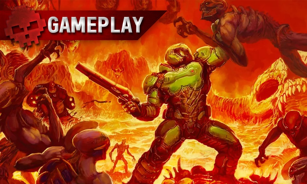 DOOM - 8 minutes de Gameplay sur Nintendo Switch