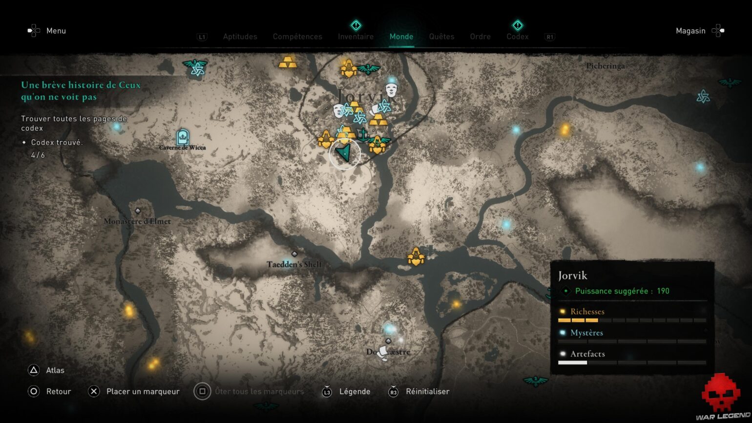 Guide Assassin's Creed: Valhalla - Toutes les pages du Codex et la ...