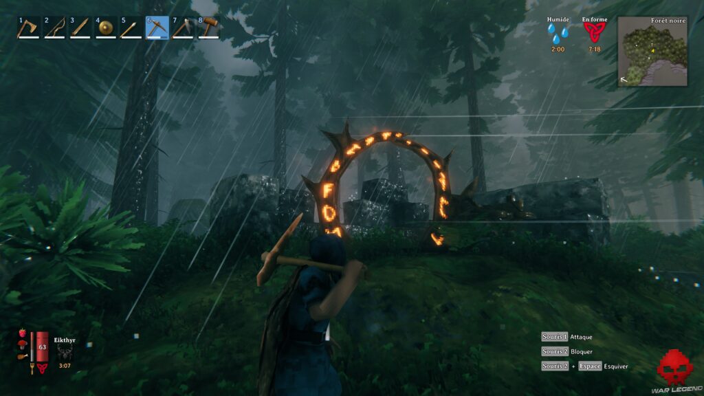 Guide Valheim - Téléporter les métaux et minerais