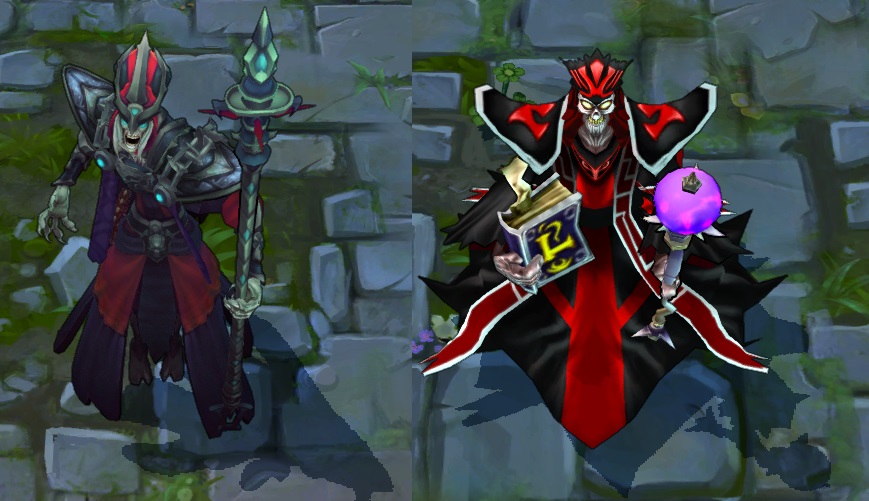 LoL - Refonte visuelle des skins de Karthus