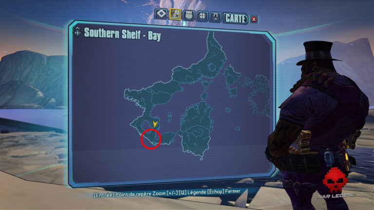Guide Borderlands 2 - Les symboles de l'arche de Southern Shelf Bay