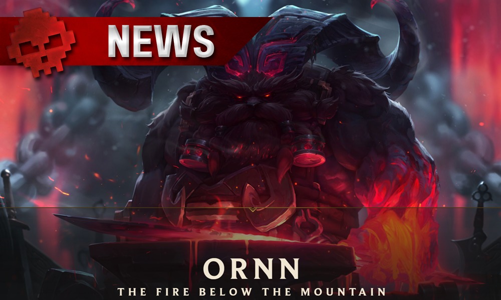 LoL - Nouveau champion : Ornn, Dieu de la forge volcanique
