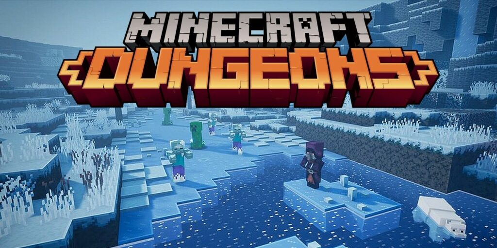 Creeping Winter viendra compléter Minecraft Dungeons le 8 septembre