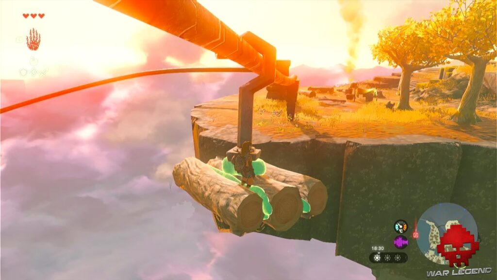 Soluce The Legend of Zelda: Tears of the Kingdom - L'île céleste du Prélude : le Sanctuaire In Isa