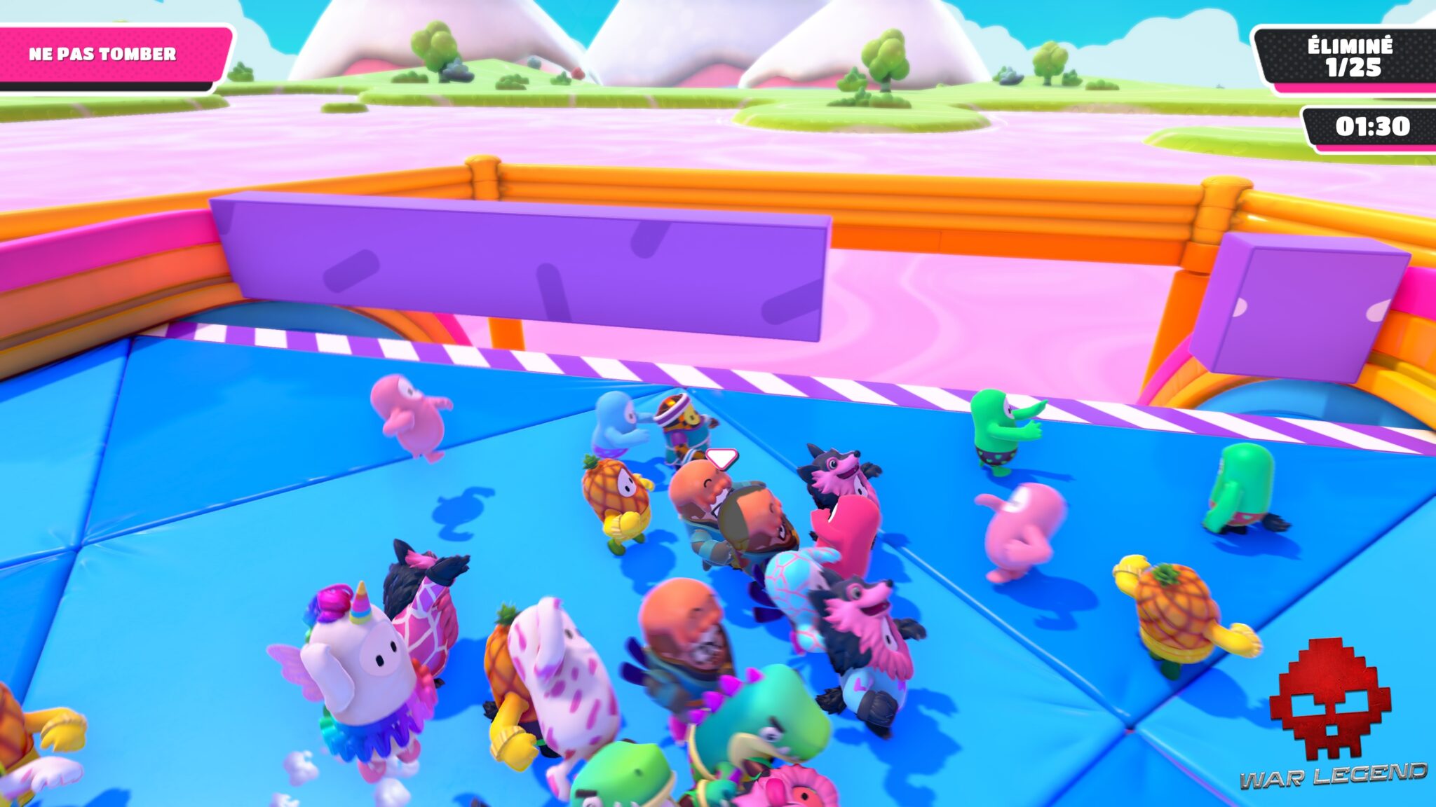 Test Fall Guys: Ultimate Knockout - Takeshi's casse-la-gueule