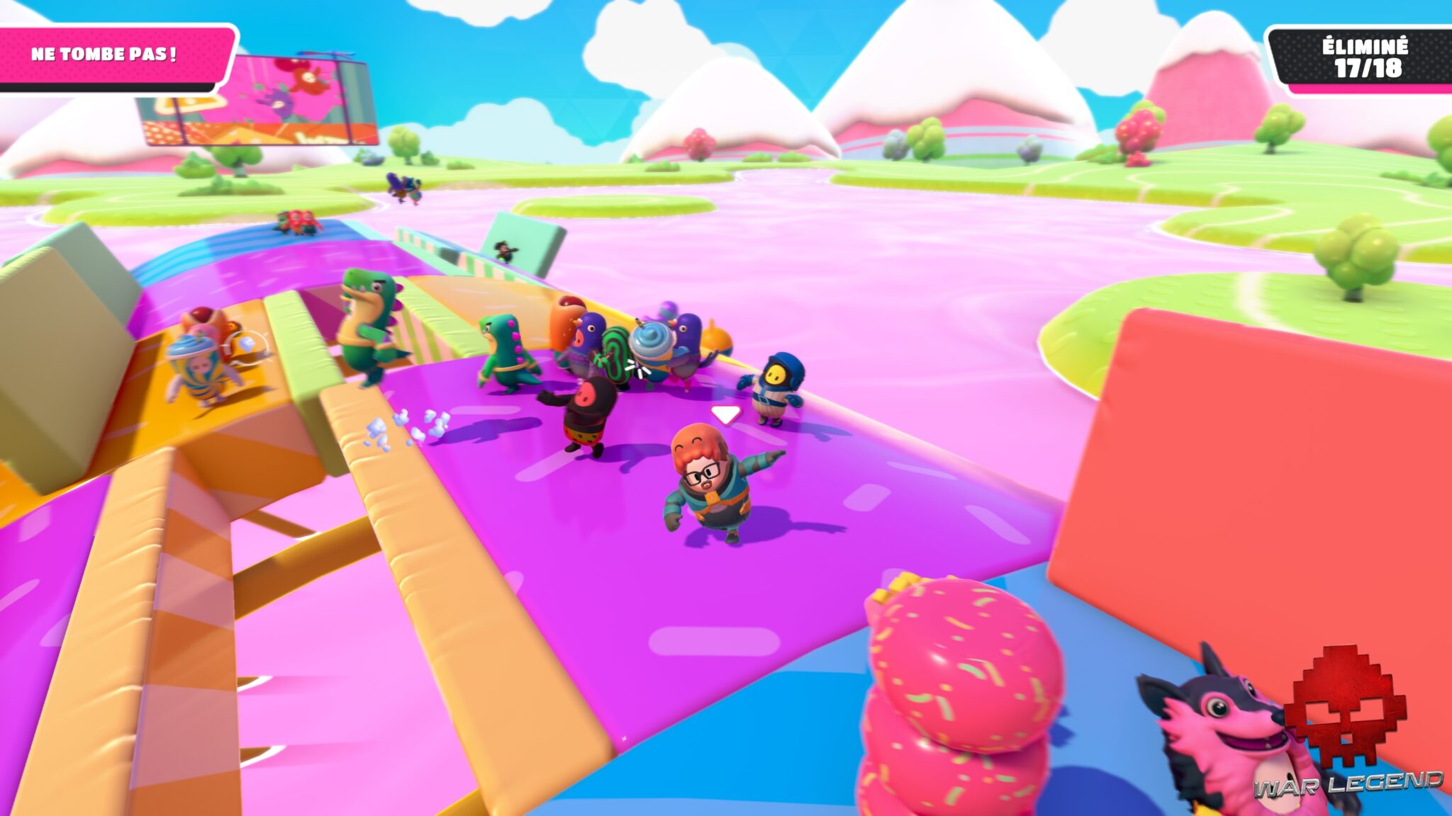 Test Fall Guys: Ultimate Knockout - Takeshi's casse-la-gueule