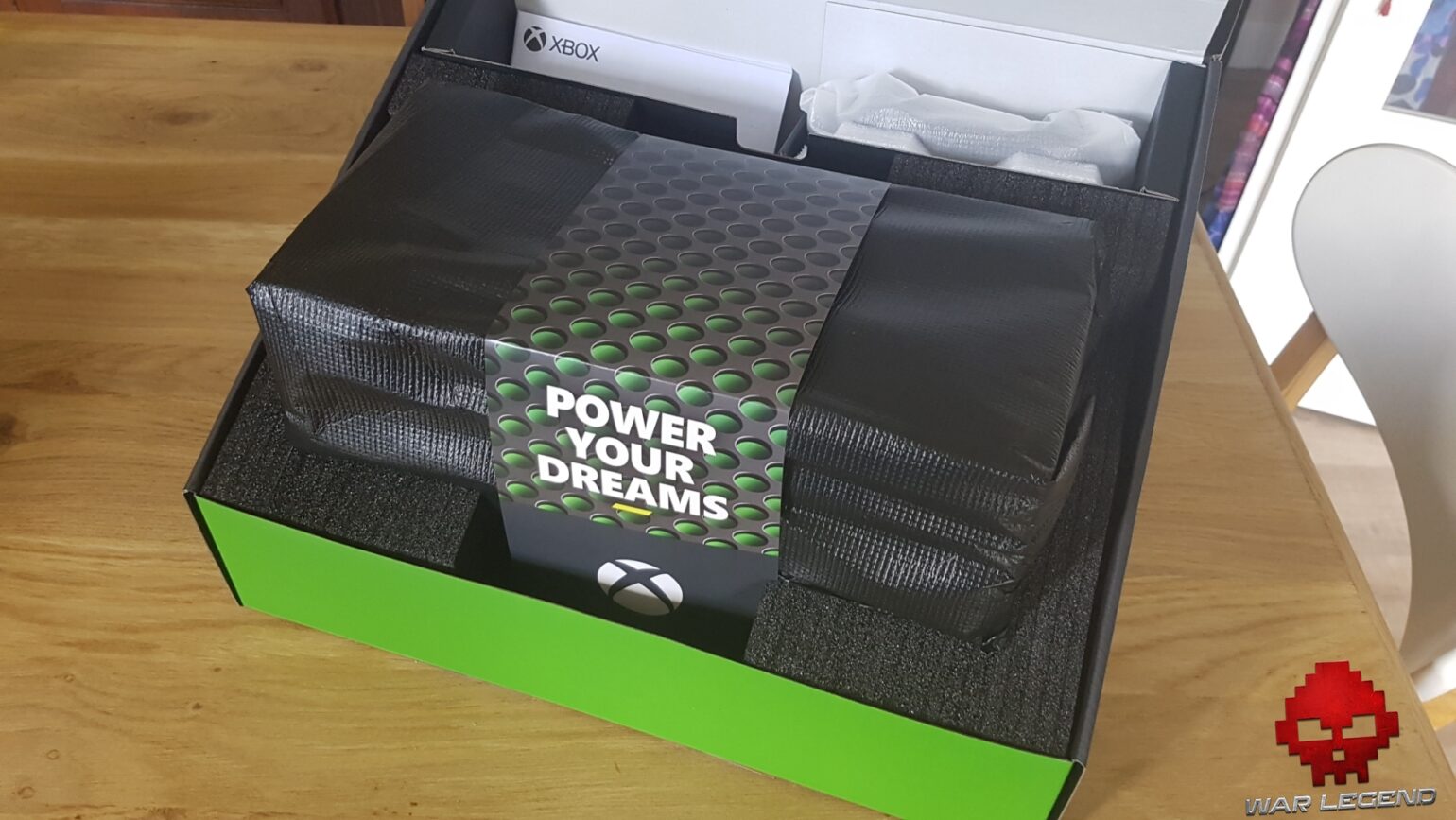 Test Xbox Series X - Le "X" de "Xbox"