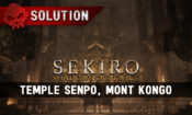 Soluce Sekiro Shadows Die Twice - Temple Senpo, Mont Kongo