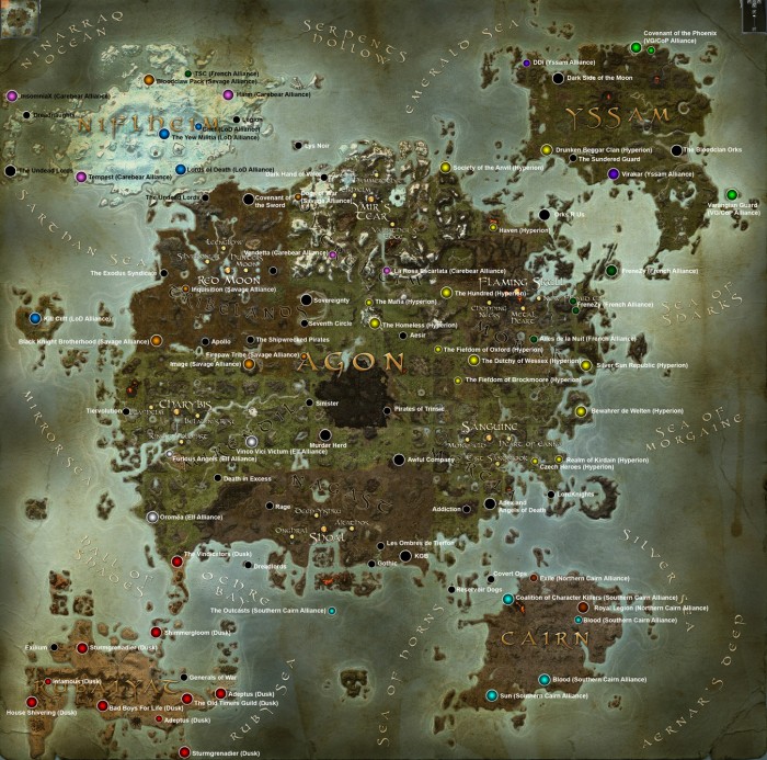 Présentation générale de Darkfall Unholy Wars, mmo orienté vers un pvp ...