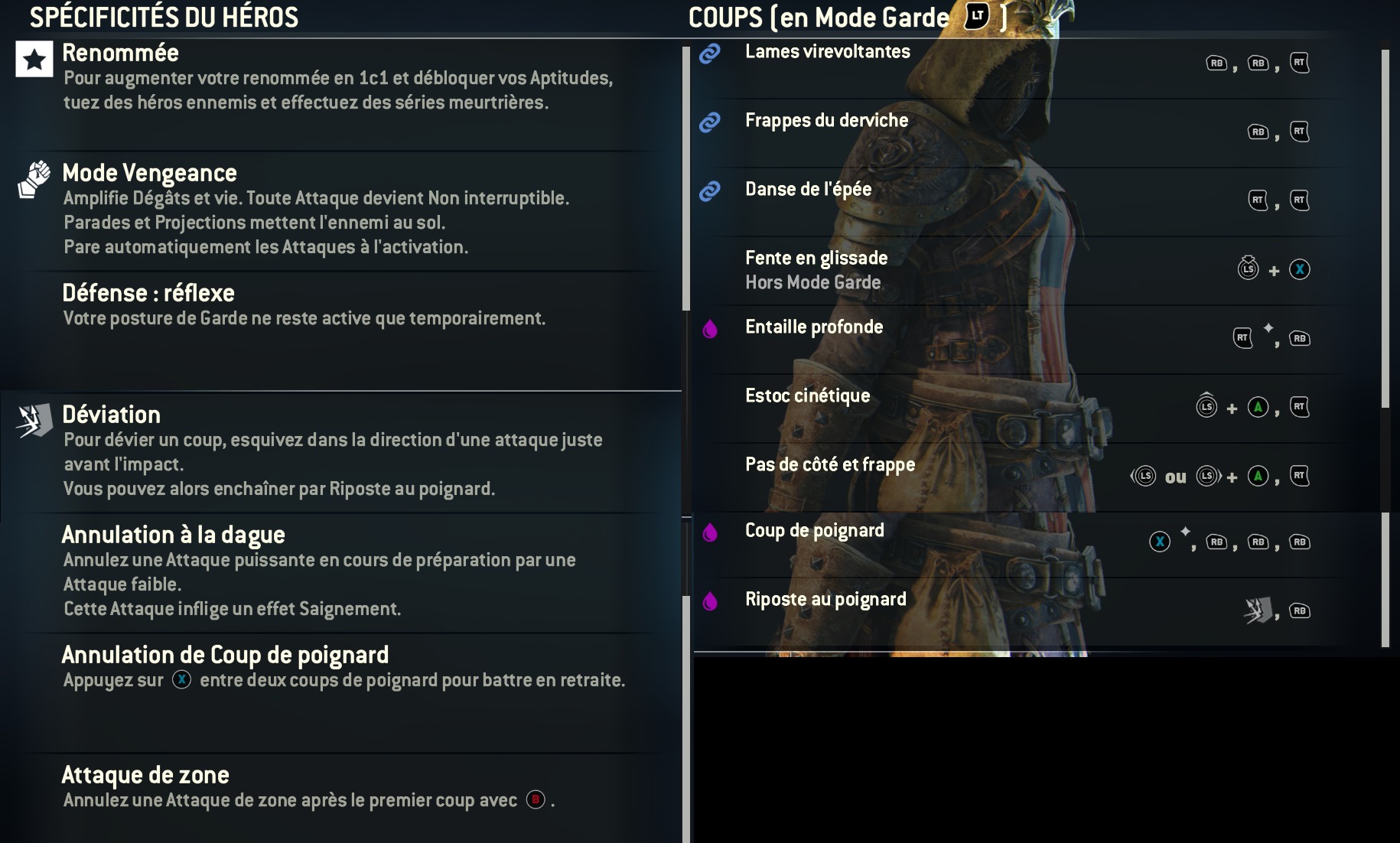 Guide For Honor - Maîtriser le Spadassin