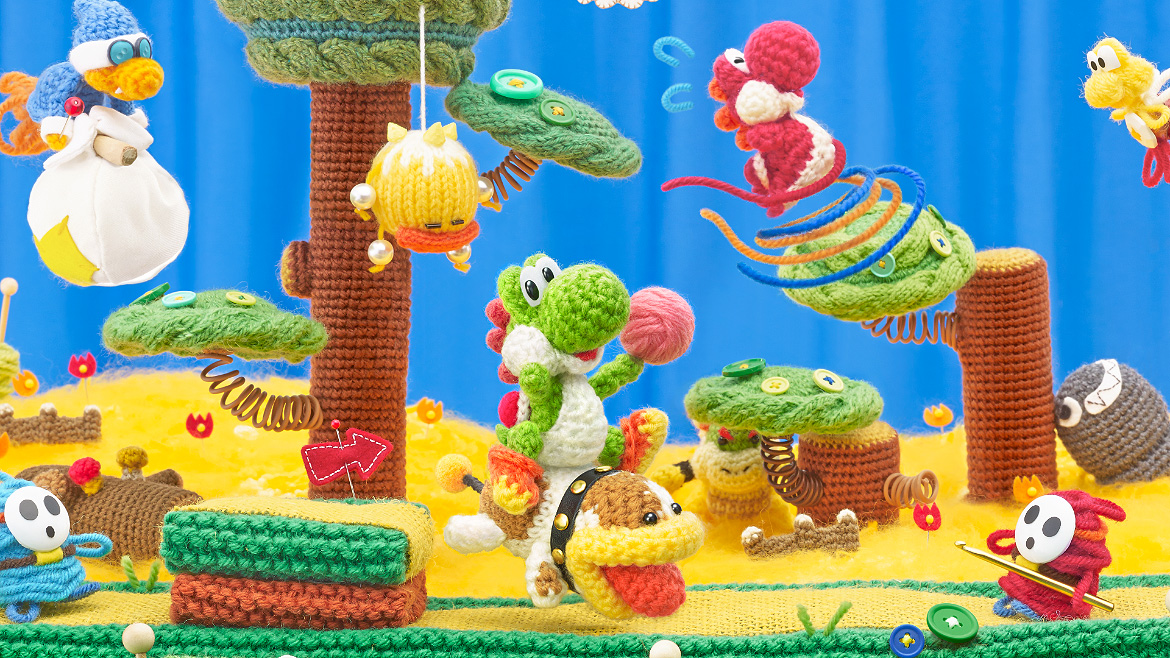 Yoshi's Woolly World - So Many Patterns Trailer